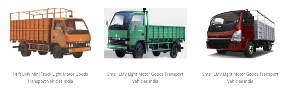 Vehicle List Dimension | Baba Loknath Logistics Pvt. Ltd.